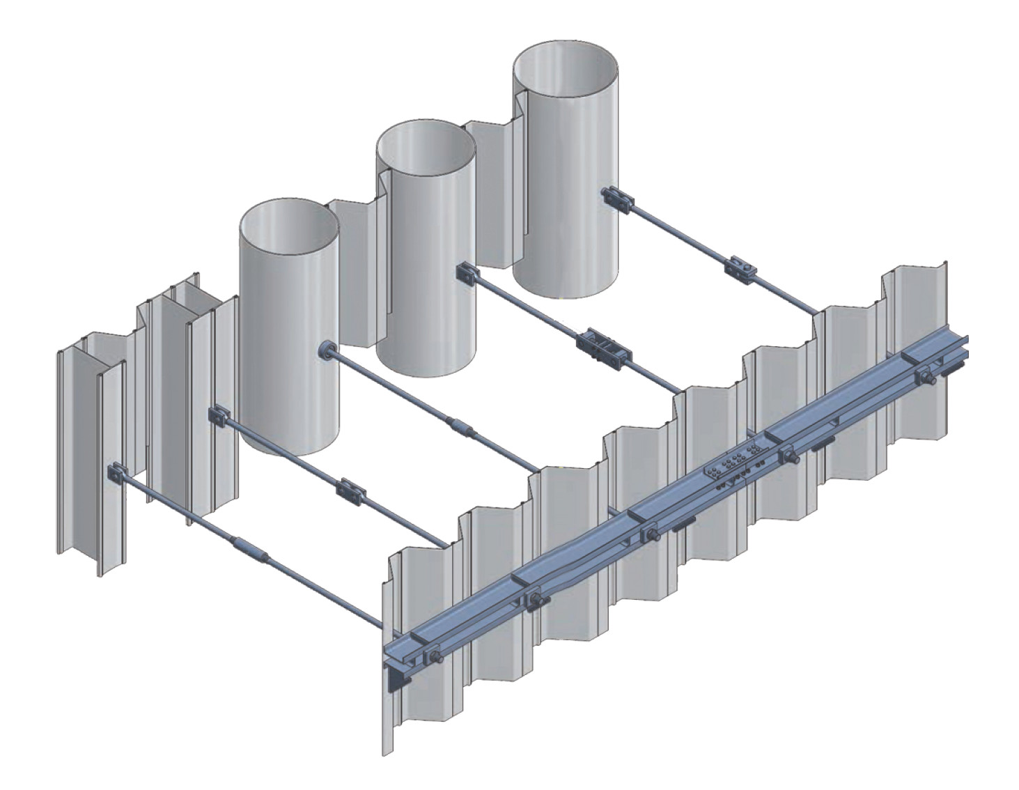 legankers, legankers, trekankers, ankerscherm, groutankers